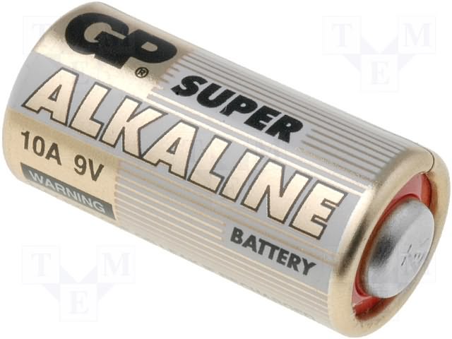 A10 GP 9V BAT-10A/GP Батерия: BAT-10A/GP Батерия: алкална; A10; 9V ...